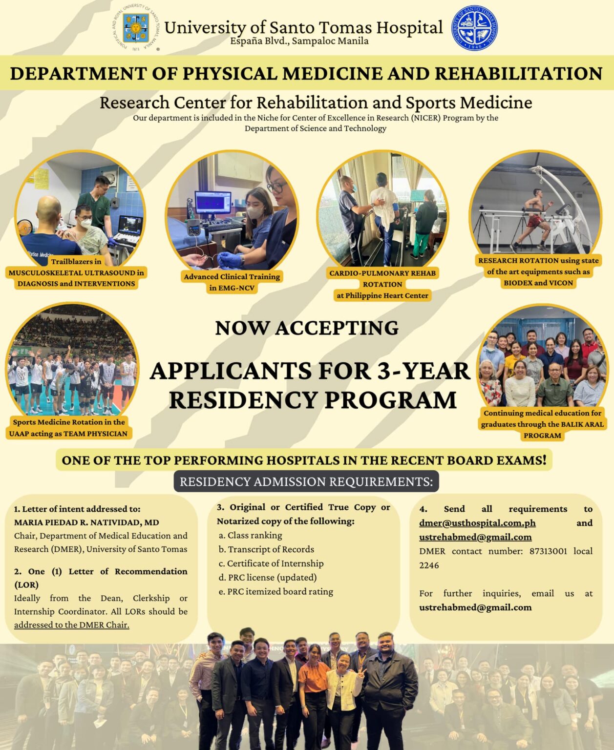 Residency Training Program – UST Hospital